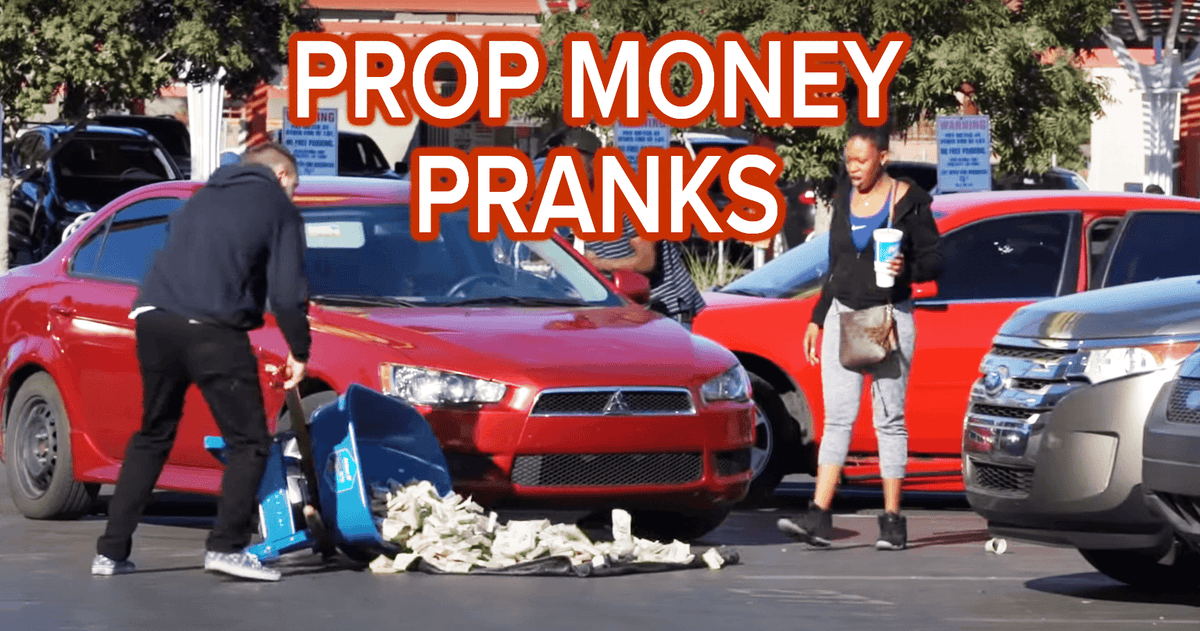 The 10 Most Famous Prop Money Pranks on YouTube – BuzzProps