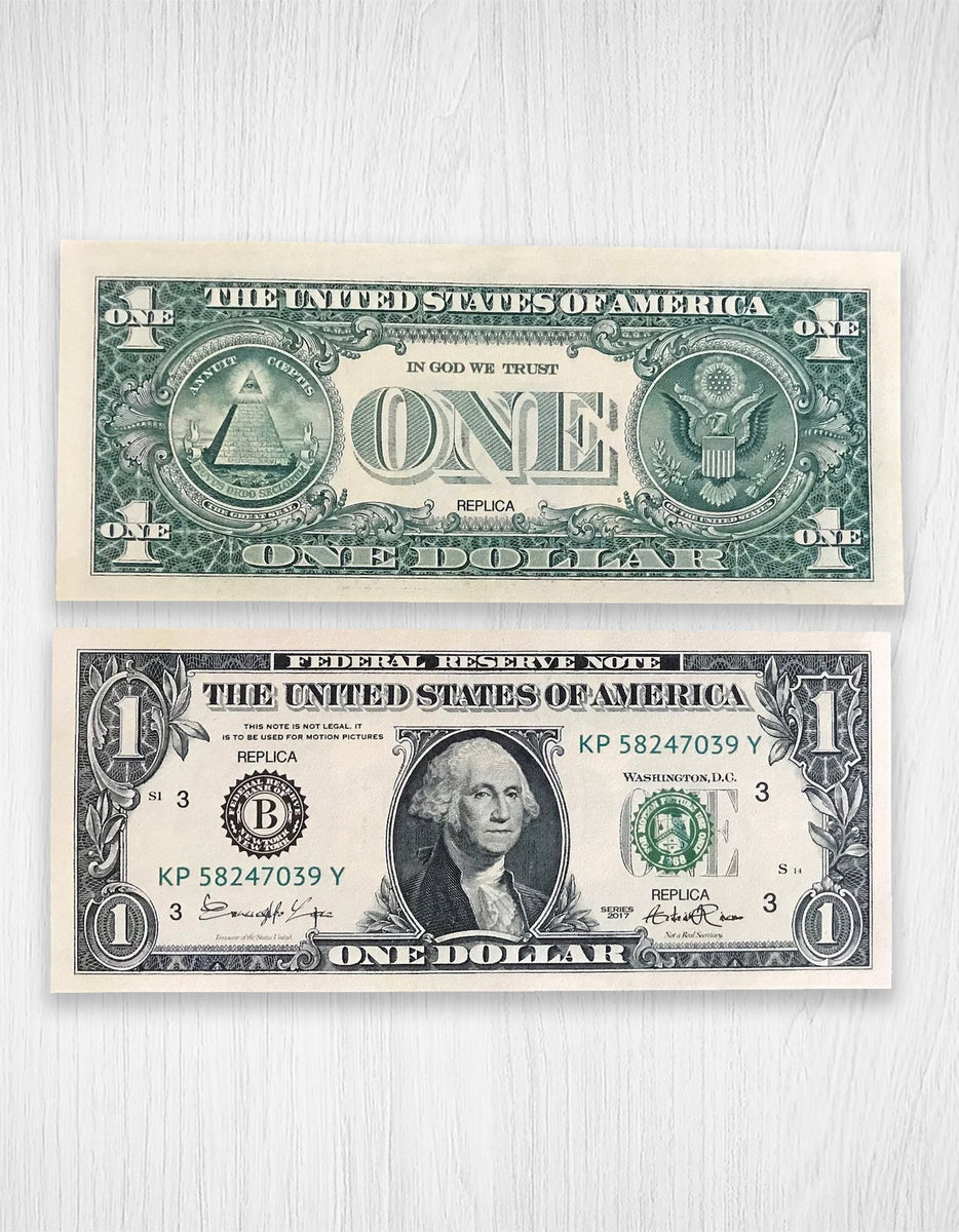 $100 Prop Money (1 Stack of $1 Bills, New Style) - BuzzProps