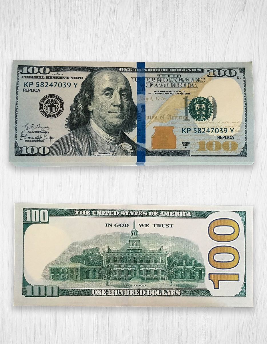 $10,000, One Stack of 100s (New Style) - BuzzProps