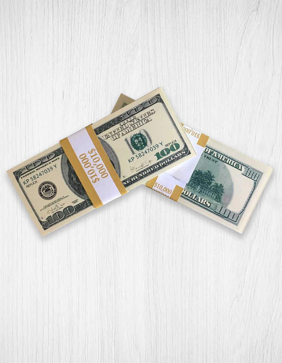 $10,000, One Stack of 100s (Old Style) - BuzzProps