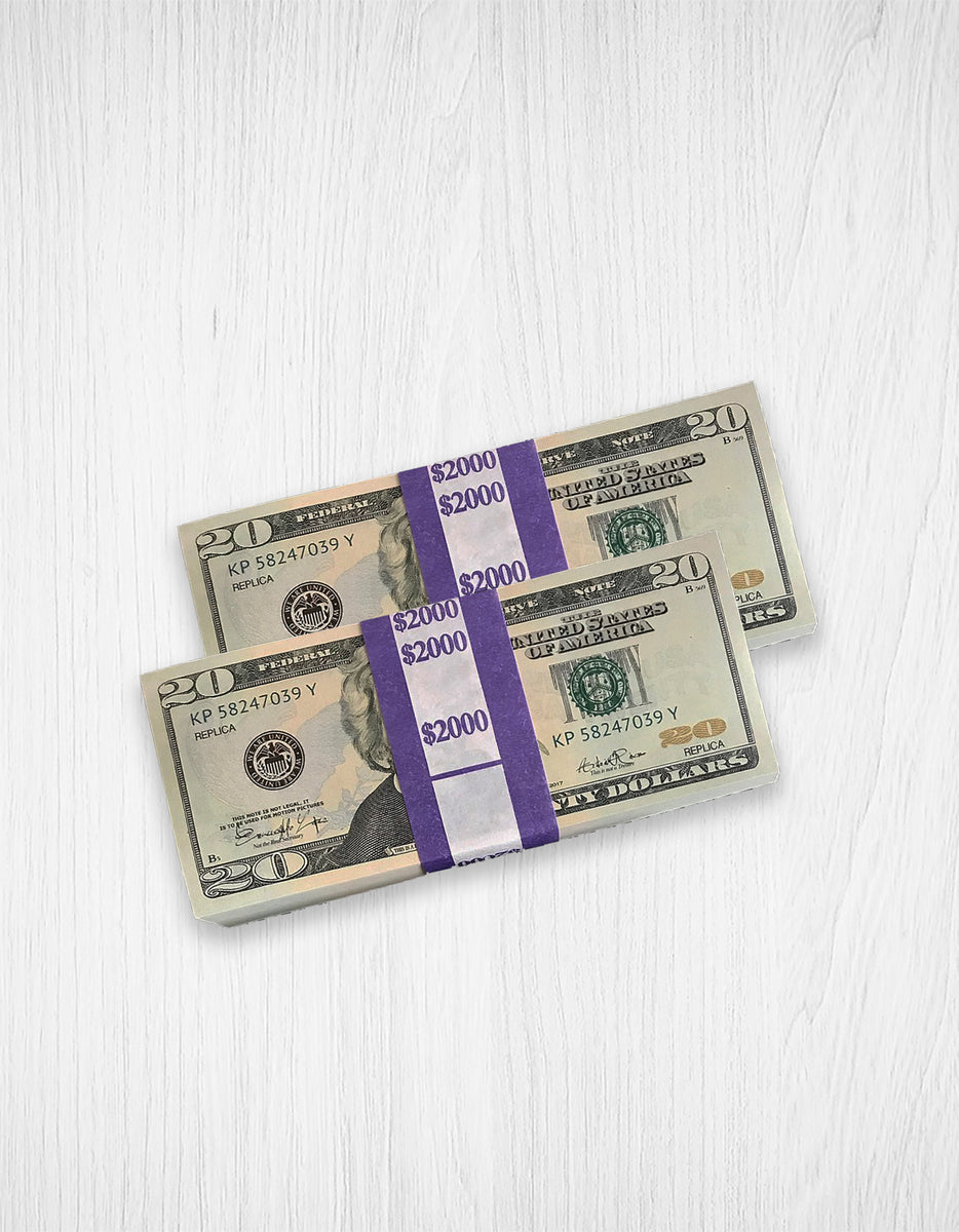 $4,000, 2 Stacks Bundle of (20s new style) - BuzzProps