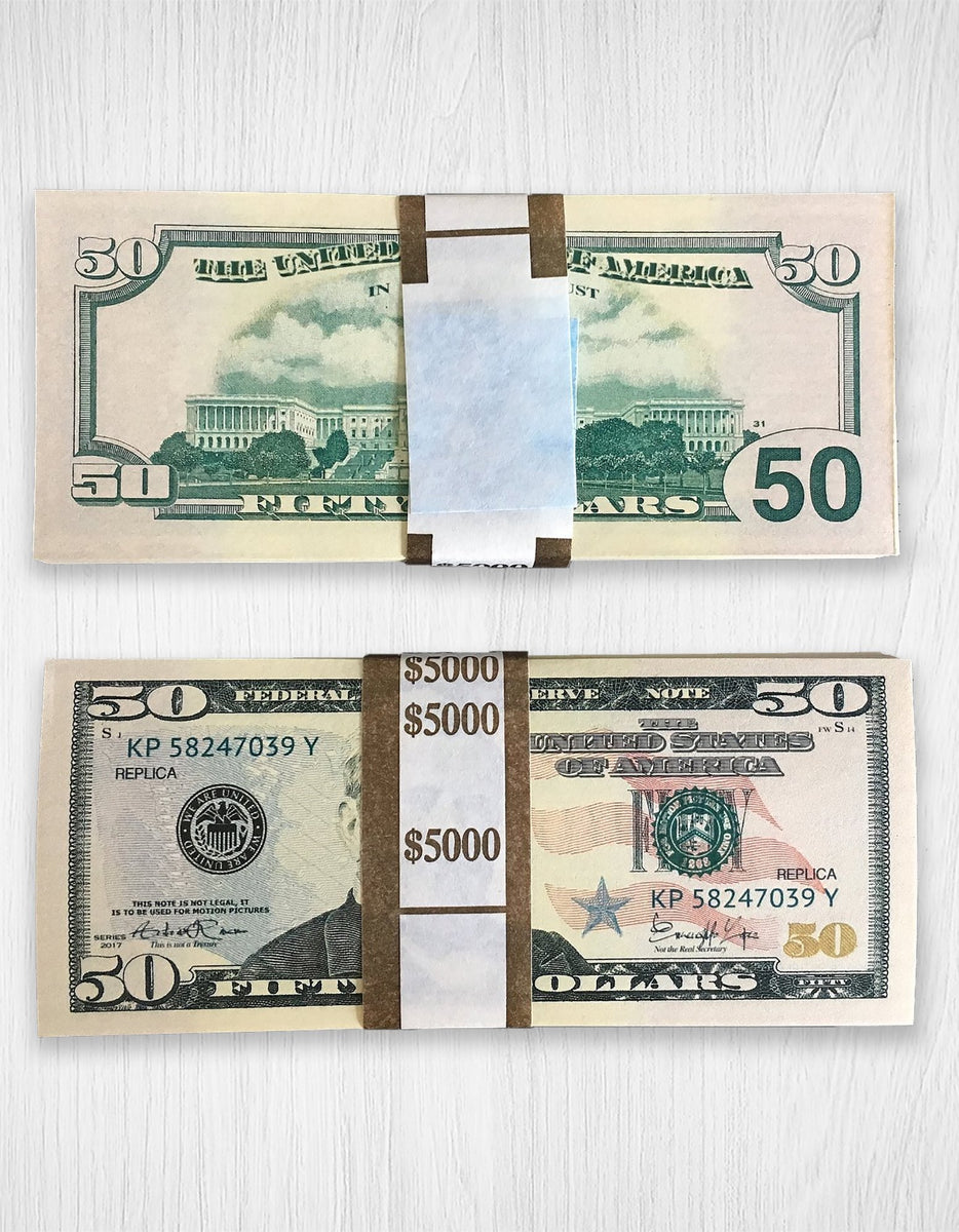 $5000, One Stack of 50s (New Style) - BuzzProps
