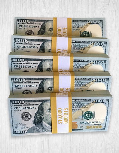 $100,000, 10 Stacks Bundle of 100s (New Style) - BuzzProps